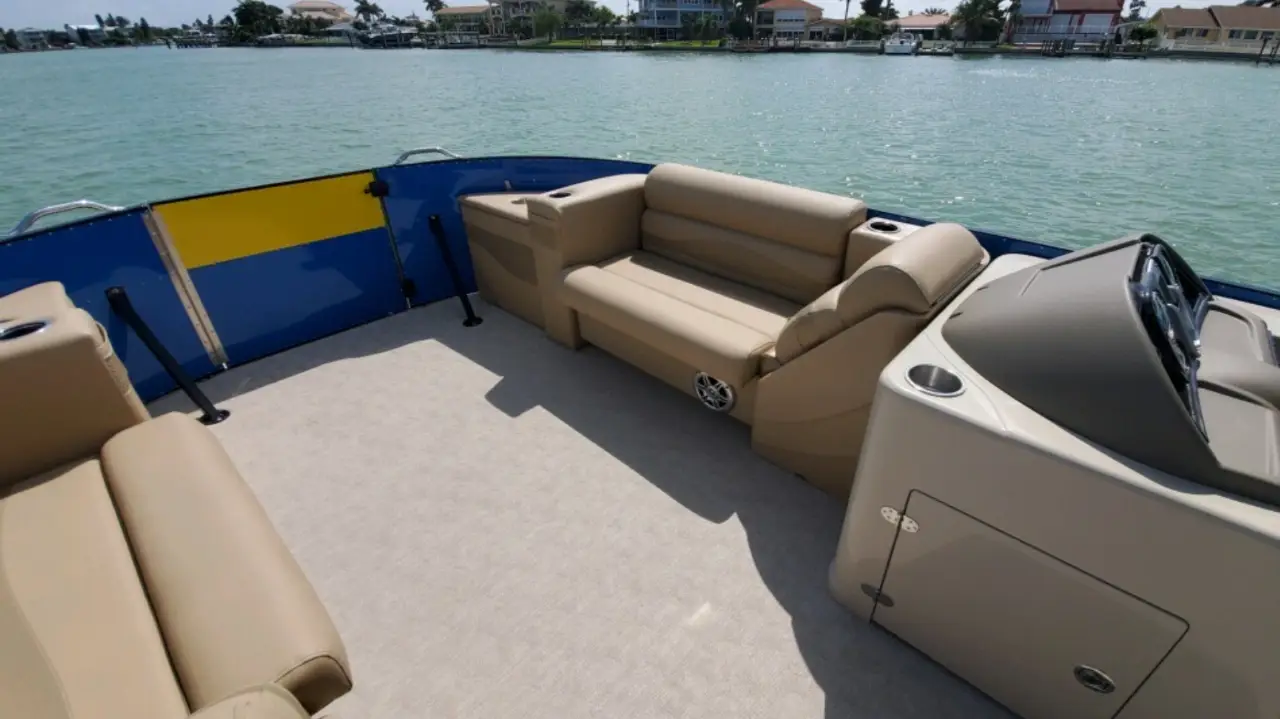 Rent this 24' Tropical Pontoon on Anchor