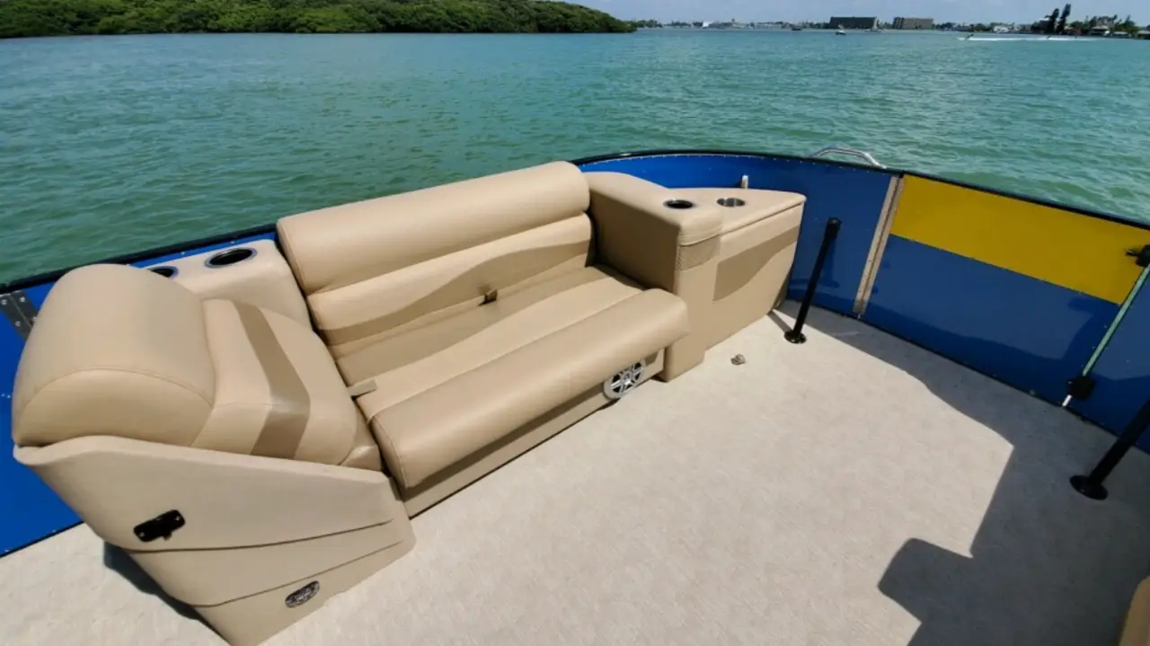Rent this 24' Tropical Pontoon on Anchor